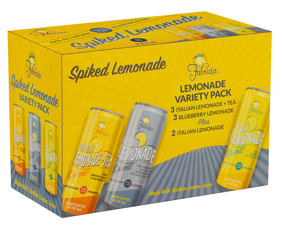 Spiked Lemonade Variety Pack | Fabrizia Spirits Products